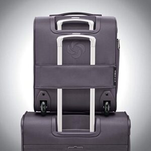 Samsonite Solyte DLX Softside Luggage, Mineral Grey, Underseater