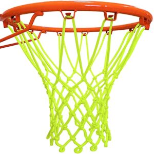 LAO XUE Nightlight Basketball Net Luminous Outdoor Portable Sun Powered Sports Nylon