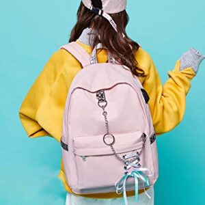 Hey Yoo Backpacks for Girls Backpack for School Bag Bookbag Aesthetic Cute School Backpack for Girls Teens