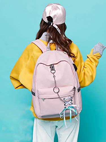 Hey Yoo Backpacks for Girls Backpack for School Bag Bookbag Aesthetic Cute School Backpack for Girls Teens