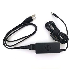 dell new laptop charger 45w watt ac power adapter with power cord for dell inspiron 13 14 15,5567 5558 3558 5559,5000 series,xps 13 9360,la45nm140,0kxttw