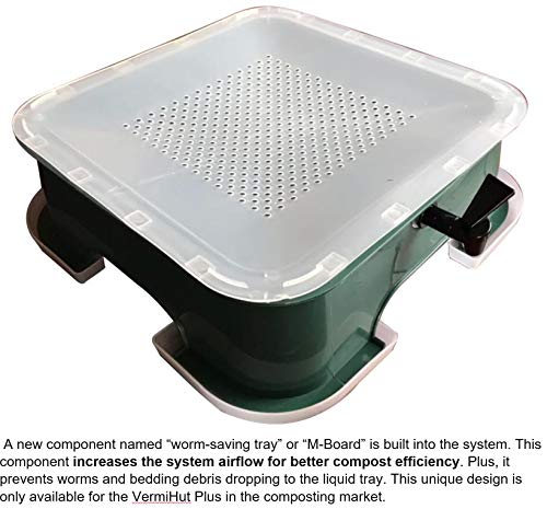 VermiHut Plus 5-Tray Worm Compost Bin – Easy Setup and Sustainable Design