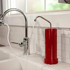 Pure Blue G30 Classic Countertop Water Filter, Red