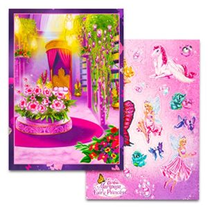 Barbie Coloring and Activity Book Super Set - 4 Books with Over 25 Stickers Party Pack