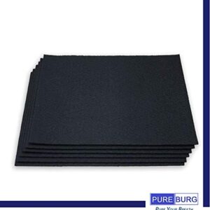 PUREBURG Replacement True HEPA Filter Set Compatible with Winix 115115, Filter A,9800 5300 6300 5300-2 6300-2 P300 C535 5000b 5000 5500 Plasma Wave WAC5300 WAC5500 WAC6300,H13 Activated carbon