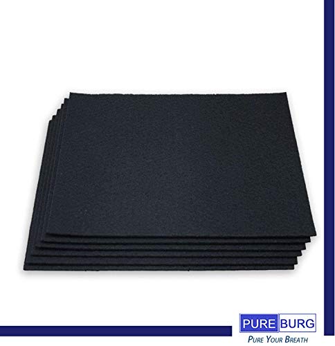 PUREBURG Replacement True HEPA Filter Set Compatible with Winix 115115, Filter A,9800 5300 6300 5300-2 6300-2 P300 C535 5000b 5000 5500 Plasma Wave WAC5300 WAC5500 WAC6300,H13 Activated carbon