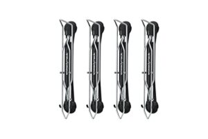 steadyrack bike racks - classic rack - wall mounted bike rack storage solution for your home, garage, or bike park - 4 pack