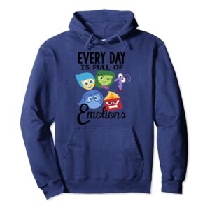 Disney Pixar Inside Out Every Day Emotions Hoodie Pullover Hoodie