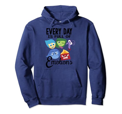 Disney Pixar Inside Out Every Day Emotions Hoodie Pullover Hoodie