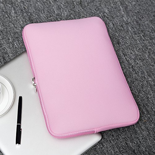 RAINYEAR 13 Inch Laptop Sleeve Case Bag with Accessories Pouch,Compatible with 2021 2022 13.6" M2 A2681, 13.3 MacBook Air Pro M1 A2337 A2338 A1932 A1989 A1706 A1708 A2159 A2179 A2251 A2289(Pink)