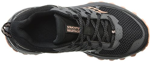 Saucony Women's Grid Excursion TR12 Sneaker, Grey/Peach, 8 Wide