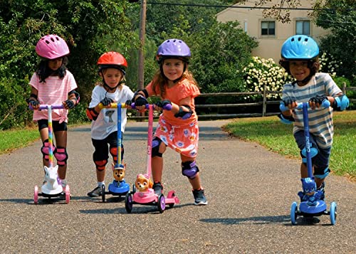 Self Balancing Scooter - Toddler & Kids Scooter, 3 Wheel Platform, Foot Activated Brake, 75 lbs Weight Limit, for Ages 3 and Up