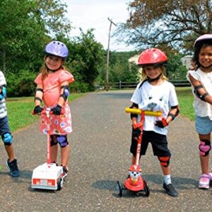 Self Balancing Scooter - Toddler & Kids Scooter, 3 Wheel Platform, Foot Activated Brake, 75 lbs Weight Limit, for Ages 3 and Up