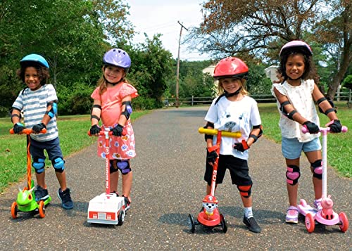 Self Balancing Scooter - Toddler & Kids Scooter, 3 Wheel Platform, Foot Activated Brake, 75 lbs Weight Limit, for Ages 3 and Up