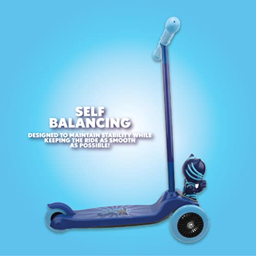 Self Balancing Scooter - Toddler & Kids Scooter, 3 Wheel Platform, Foot Activated Brake, 75 lbs Weight Limit, for Ages 3 and Up