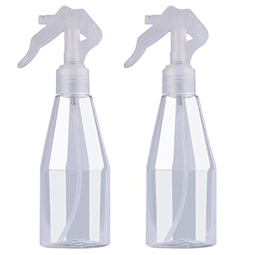 driew Plant Spray Bottle 2 Pack 200ml, Plant Mister Spray Bottle Squirt Bottle Plastic Spray Bottles for Outdoor Indoor House Garden Plants