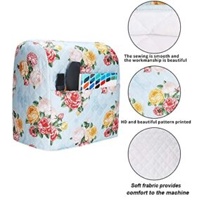 Kitchen Aid Mixer Cover Compatible with 6-8 Quarts Kitchen Aid/Hamilton Stand Mixer,Kitchen Aid Mixer Covers For Stand Mixer With Floral Print Mixer Cover, Pioneer Woman Kitchen Aid Mixer Accessories