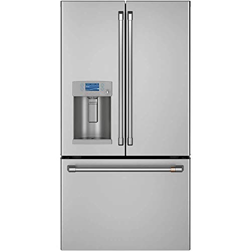 Cafe CYE22TP2MS1 22.2 cu. ft. Smart French Door Refrigerator in Stainless Steel, Counter Depth and ENERGY STAR