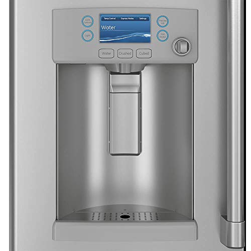 Cafe CYE22TP2MS1 22.2 cu. ft. Smart French Door Refrigerator in Stainless Steel, Counter Depth and ENERGY STAR