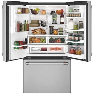 Cafe CYE22TP2MS1 22.2 cu. ft. Smart French Door Refrigerator in Stainless Steel, Counter Depth and ENERGY STAR