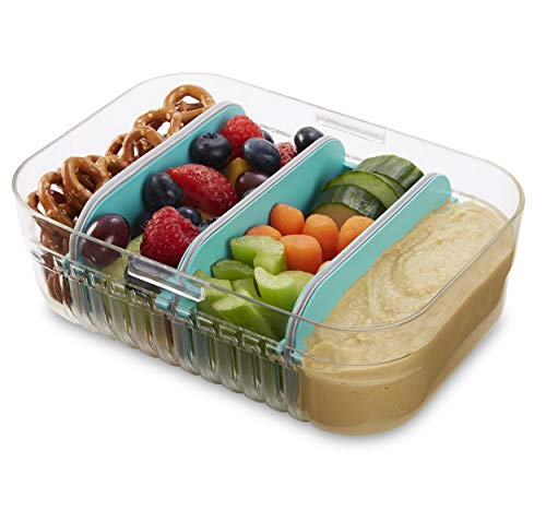 PackIt Mod Lunch Bento Food Storage Container, Mint Green