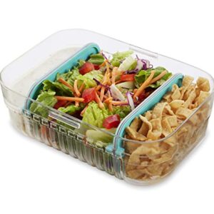 PackIt Mod Lunch Bento Food Storage Container, Mint Green