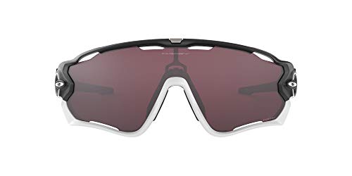 Oakley Men's OO9290 Jawbreaker Rectangular Sunglasses, Matte Black/Prizm Road Black, 31 mm