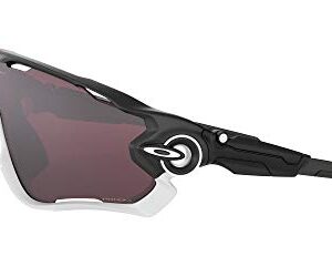 Oakley Men's OO9290 Jawbreaker Rectangular Sunglasses, Matte Black/Prizm Road Black, 31 mm