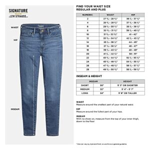 Signature by Levi Strauss & Co. Gold Label Women's Totally Shaping Skinny Jeans, cape town, 6 Medium