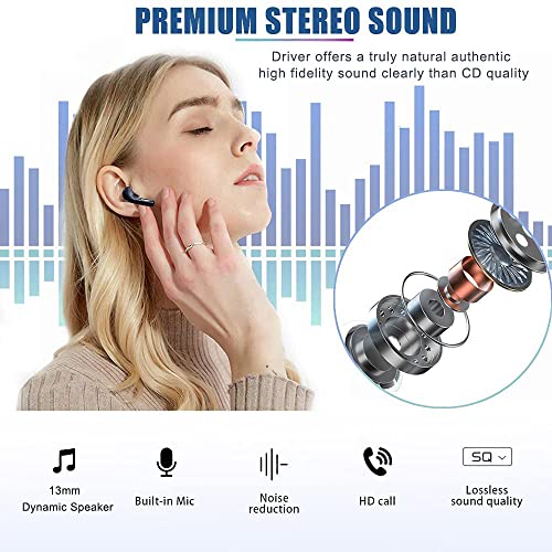 Wireless Earbuds,Bluetooth 5.3 Ear Buds Stereo Bass,Bluetooth Headphones in Ear Noise Cancelling Mic,IP7 Waterproof Earphones Sports Ear pods,Air Buds Pro 32H Playtime for iPhone/Android/Samsung