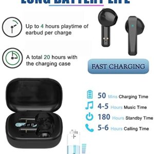 Wireless Earbuds,Bluetooth 5.3 Ear Buds Stereo Bass,Bluetooth Headphones in Ear Noise Cancelling Mic,IP7 Waterproof Earphones Sports Ear pods,Air Buds Pro 32H Playtime for iPhone/Android/Samsung