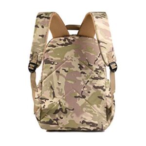 Wraifa Boys Backpack Waterproof Kids School Bag Outdoor Travel Camping Daypack Camo Rucksack (Amy Green, Small) …