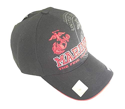 US Marine Corps Official Licensed Embroidered Emblem Baseball Cap Hat (Marines-3)