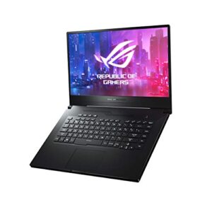 rog zephyrus g ultra slim gaming laptop, 15.6” 120hz ips type fhd, geforce gtx 1660 ti, amd ryzen 7 3750h, 8gb ddr4, 512gb pcie nvme ssd, windows 10, ga502gu-pb73