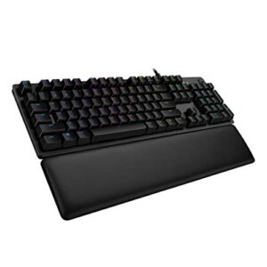 logitech g513 carbon lightsync rgb mechanical gaming keyboard with gx brown switches - tactile