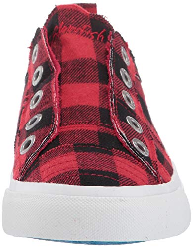 Blowfish Malibu womens Play Sneaker, Red Buffalo Check, 6 US