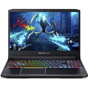 acer predator helios 300 gaming laptop pc, 15.6" full hd 144hz 3ms ips display, intel i7-9750h, geforce gtx 1660 ti 6gb, 16gb ddr4, 512gb nvme ssd, rgb keyboard, ph315-52-72rg