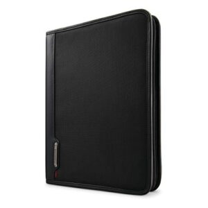 samsonite xenon business 3 ring portfolio, black, one size