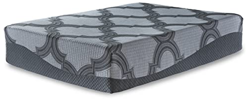 Signature Design by Ashley Queen Size 14 Inch Hybrid Mattress with Cooling Gel Memory Foam and Lumbar Support Form