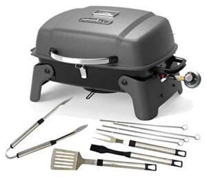 nexgrill 1-burner portable propane gas table top grill in black