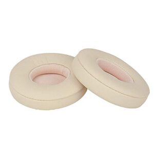 Replacement Earpad Cover, Ear Cushion Pads Compatible with Solo 2.0 3.0 Wireless Headphones by Dr. Dre 1 Pair (Light Pink)