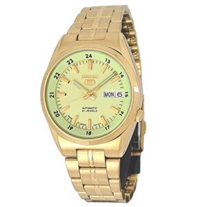 seiko seiko 5 automatic champagne dial men's watch snk578j1