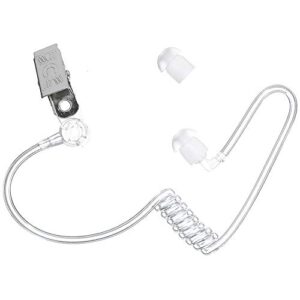 skeleteen secret spy earpiece headphones - fbi cia secret service security guard ear piece costume accessory for kids