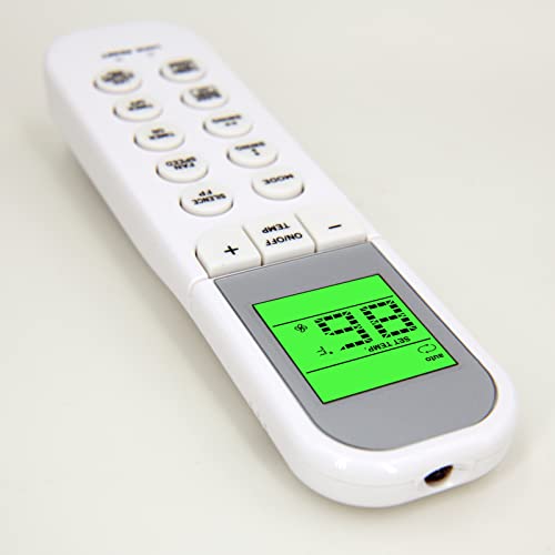 Replacement Remote Control for Midea ComfortStar FrigidaireAC Cooper&Hunter AC Air Conditioner RG36B/BGE RG36F/BGEF RG36A/BGEF-AR3 RG36B/BGCE RG36Y1/BGCEFU2 RG36F1/BGEFU1 RG36B4(B)/BGE RG36B2/BGEF