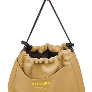 Vercord Canvas Handbag Organizers, Sturdy Purse Insert Organizer Bag in Bag, 10 Pockets Khaki Small