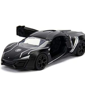 Jada Toys Metals Die-Cast Avengers W Motors Lykan HyperSport, 1:32 Scale Die-Cast Vehicle Black (JA30302)