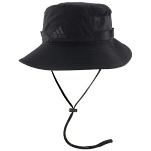 adidas mens victory 3 hat bucket hat, black, small-medium us