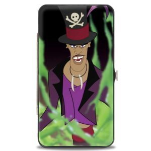 buckle-down women's hinge wallet-the princess and the frog dr. facilier, 7" x 4"