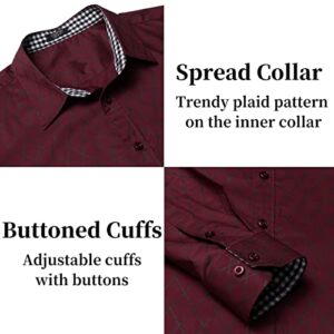 COOFANDY Mens Shirt Business Dress Slim Fit Casual Button Down