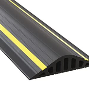 2" High Garage Door Flood Barrier Threshold Kit ‘GARADAM’ (10'3") | Flexible PVC | Complete Kit Includes 2 Adhesives | GaraDry